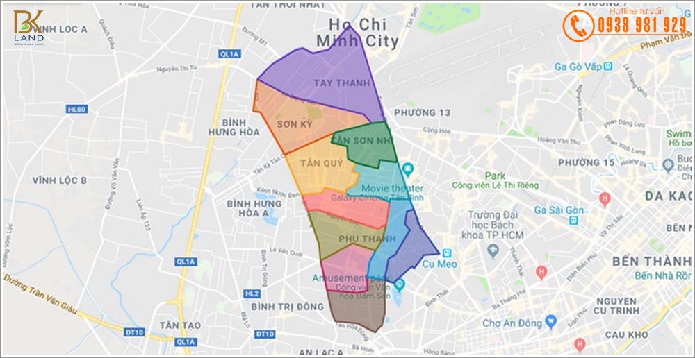 #1 Tất tần tật về Quận Tân Phú Thành phố Hồ Chí Minh