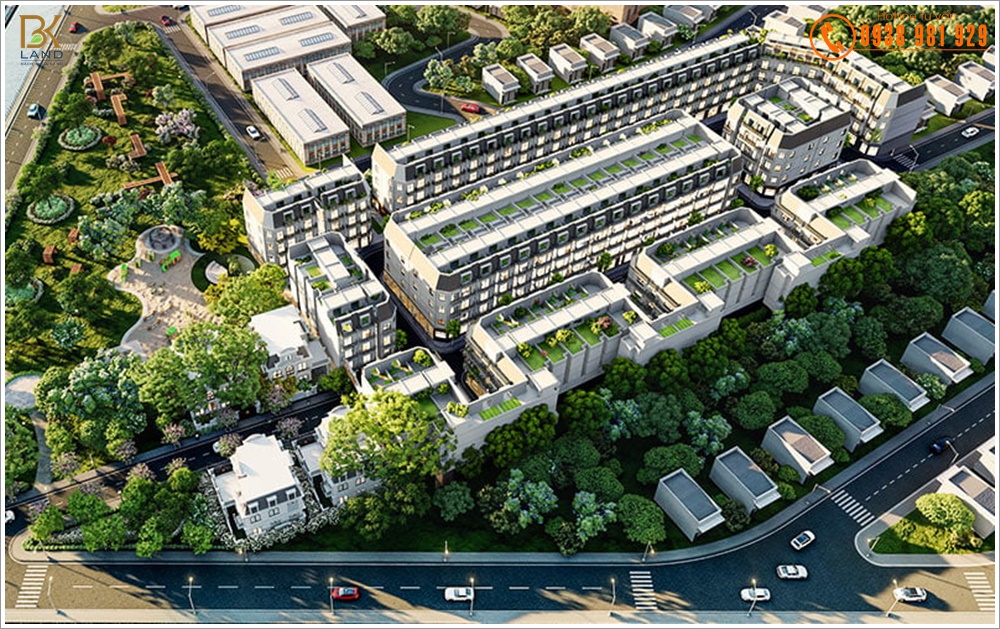 #1 DỰ ÁN NHÀ PHỐ THE SOL RESIDENCE QUẬN 12