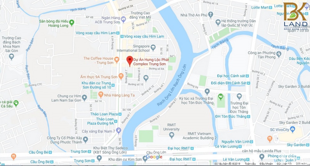 Dự án Trung Sơn Complex Bình Chánh - Bảng giá và ưu đãi